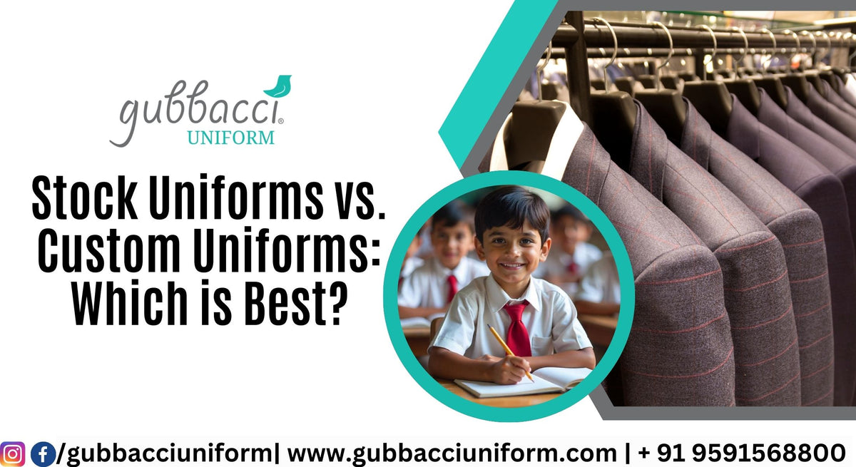 Stock Uniforms vs. Custom Uniforms: Which is Best? — Gubbacci Uniform ...