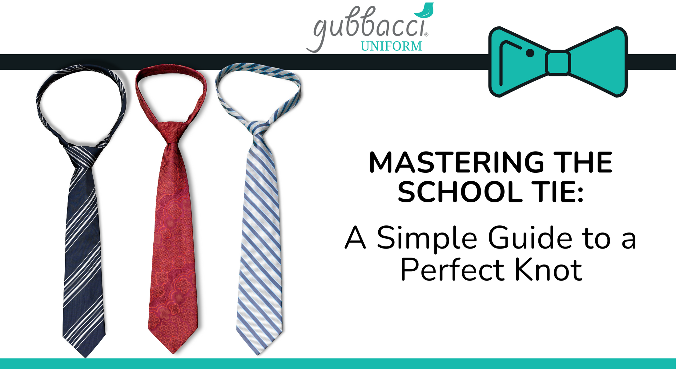 Mastering the School Tie: A Simple Guide to a Perfect Knot — Gubbacci ...