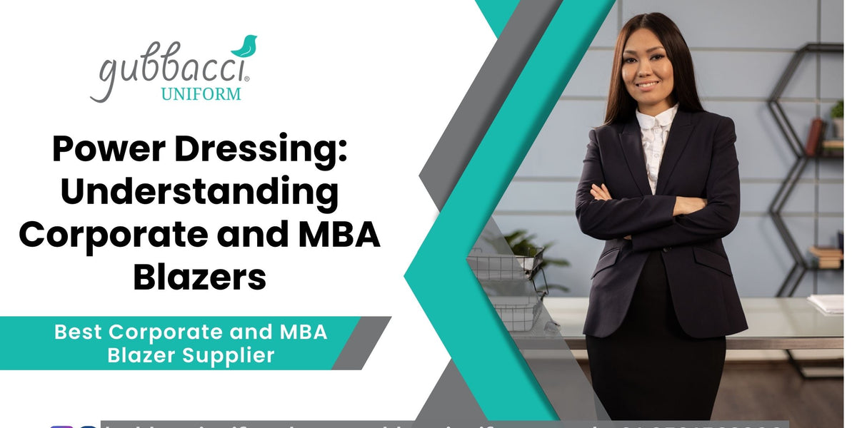Power Dressing: Understanding Corporate and MBA Blazers — Gubbacci ...