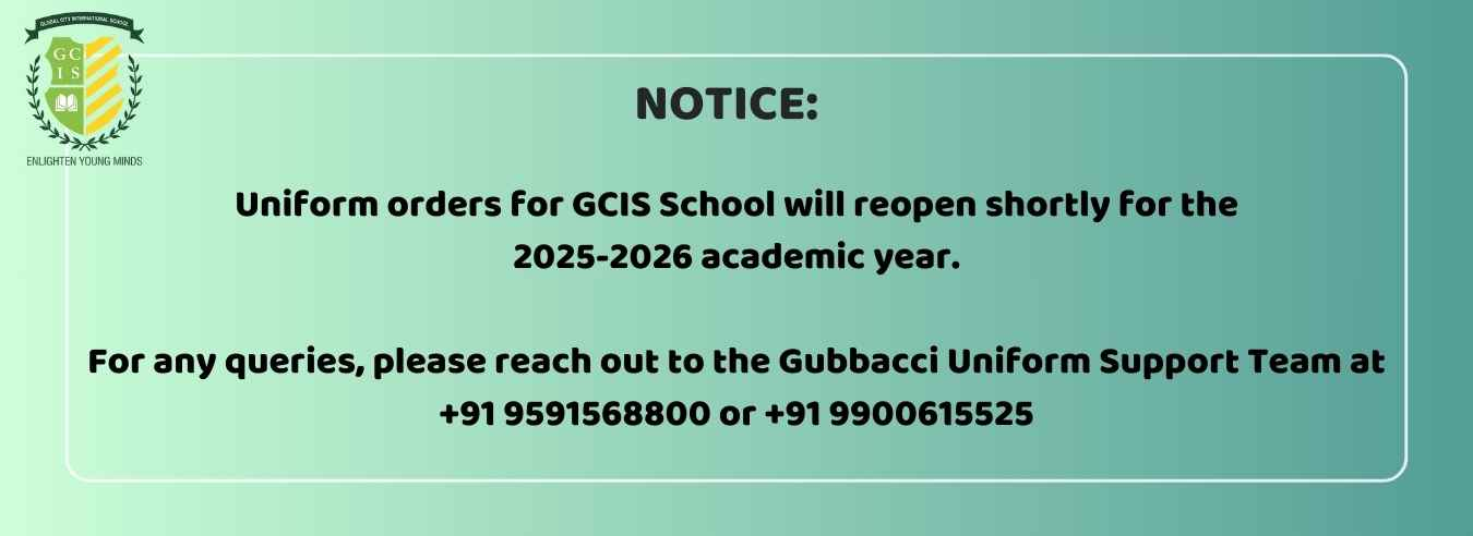 Shop GCIS School Uniforms Online — Gubbacci Uniform Company