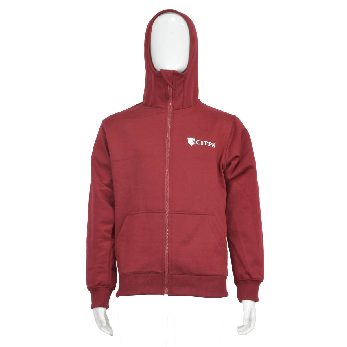 CIT Maroon Hoodie (1st Std – 10th Std) — Gubbacci Uniform Company